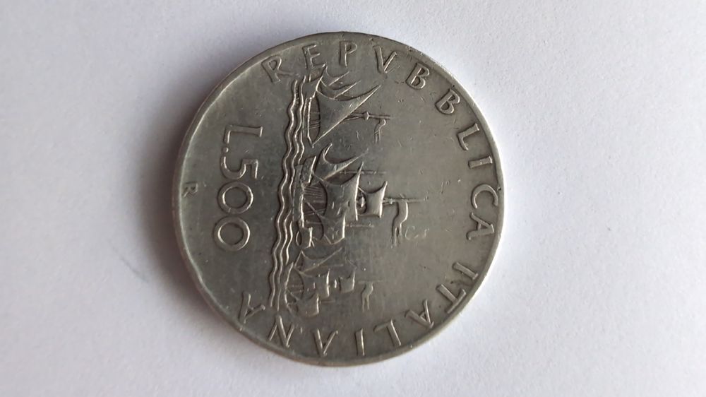 Moneta rara Repubblica Italiana 500 Lire | Kaufen auf Ricardo