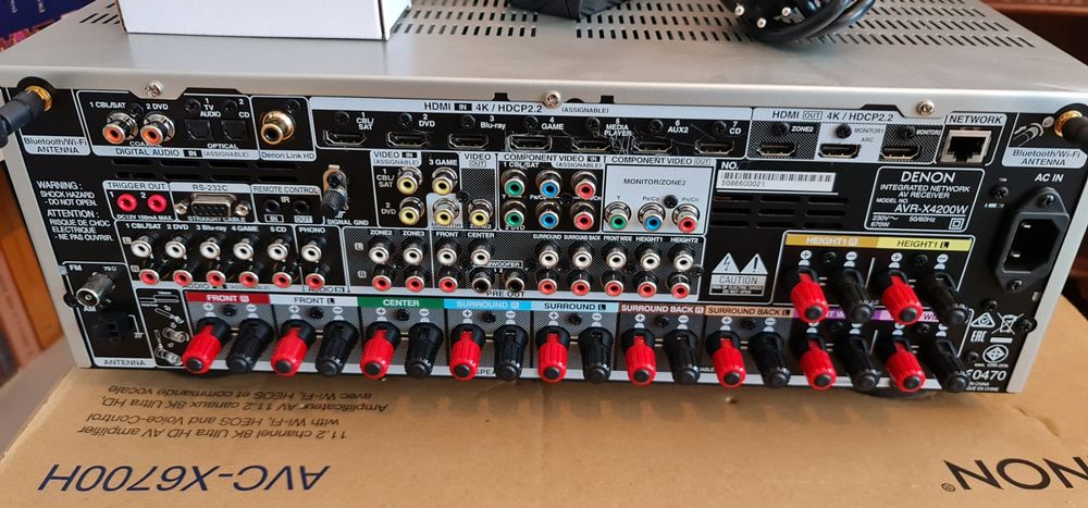 Denon AVR-X4200W 7.2 Kanal Verstärker mit Auro-3D & HDMI 4K | Kaufen ...