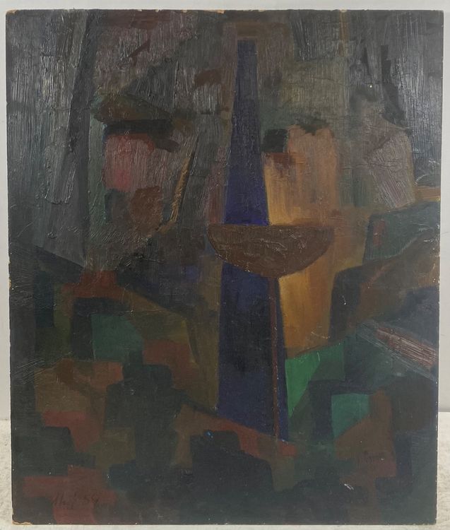 60. er. Jahre Abstrakte Gemälde (Gebraucht) in Root für CHF 19 – mit Lieferung auf Ricardo kaufen