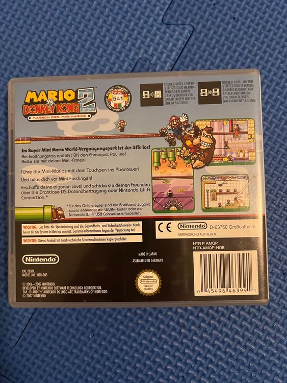 Mario vs Donkey Kong 2 Marsch der Mini-Marios Nintendo DS (Gebraucht ...