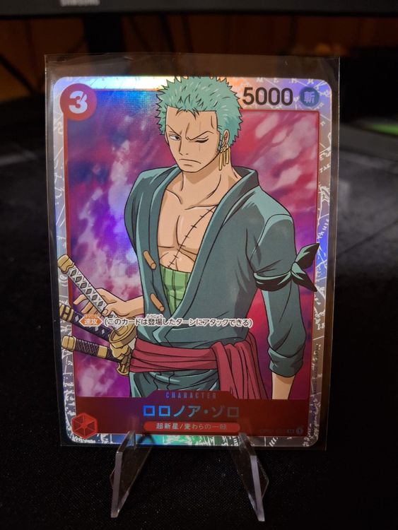 One Piece - Roronoa Zoro OP01-025 SR - JP (Neu (gemäss Beschreibung)) in Trub für CHF 1 – mit ...