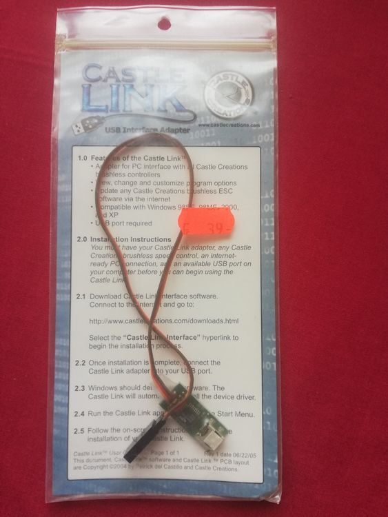 CASTLE LINK USB Interface Adapter | Kaufen auf Ricardo