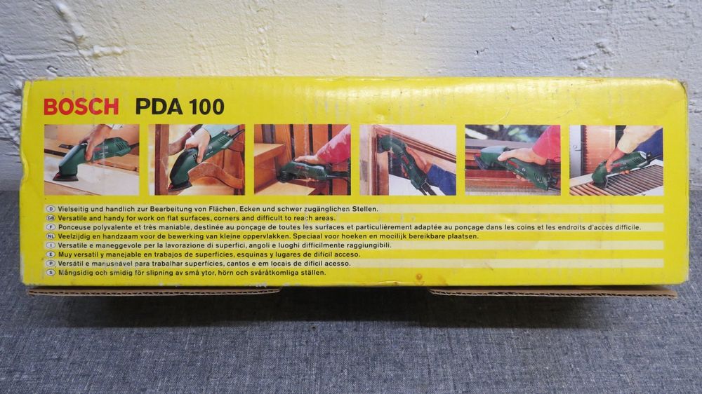 Bosch Deltaschleifer PDA 100 mit Ersatzzubehör (Gebraucht) in ...