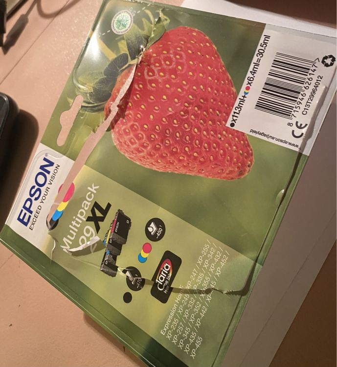 EPSON Original Tintenpatronen diverse XP-235 bis XP-455 (Neu und ...