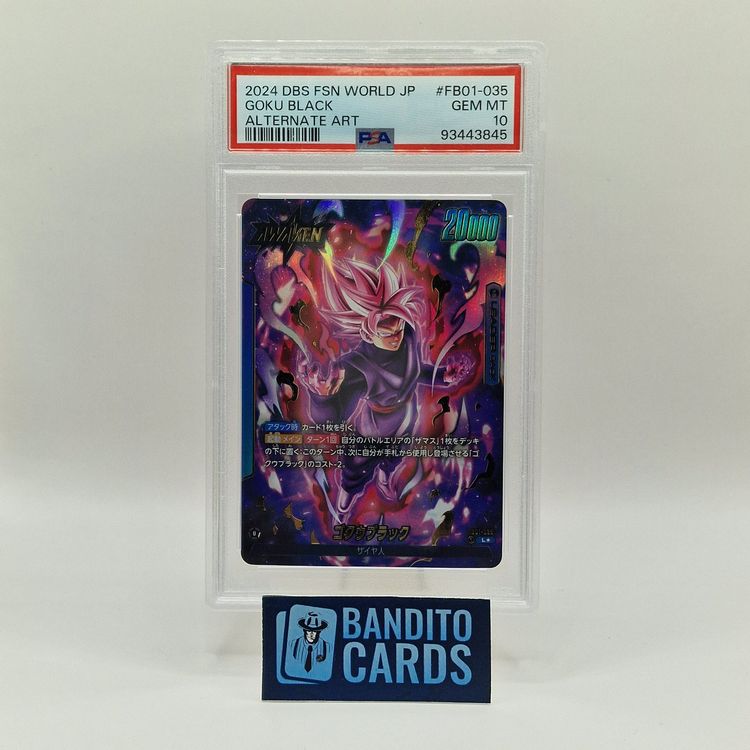 Psa10 Goku Black FB01-035 (Alternate Art) Awakened Pulse JAP (Gebraucht) in Schliern b. Köniz ...