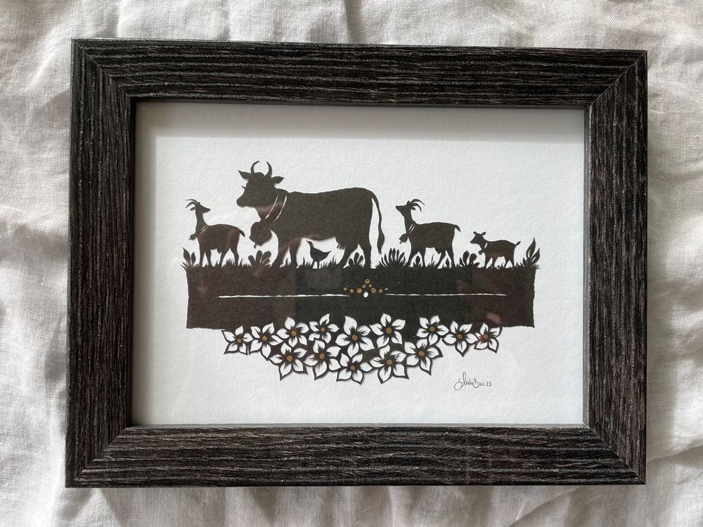 Scherenschnitt (Neu (gemäss Beschreibung)) in Konolfingen für CHF 48 – mit Lieferung auf Ricardo ...