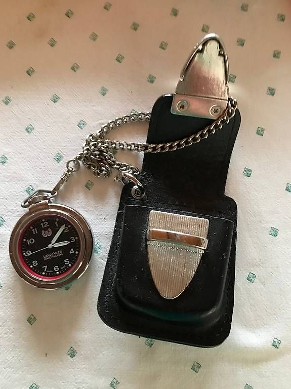 Montre Landjäger Swiss police vintage avec sa pochette (D'occasion) à ...