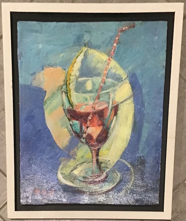 Stilleben Gemälde Unleserlich Signiert | Kaufen auf Ricardo