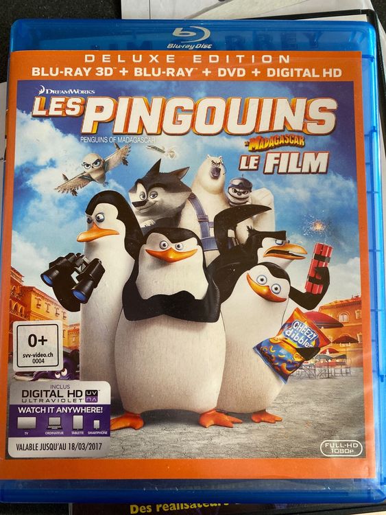 LES PINGOUINS - LE FILM - 3D - DVD - BLURAY | Kaufen auf Ricardo