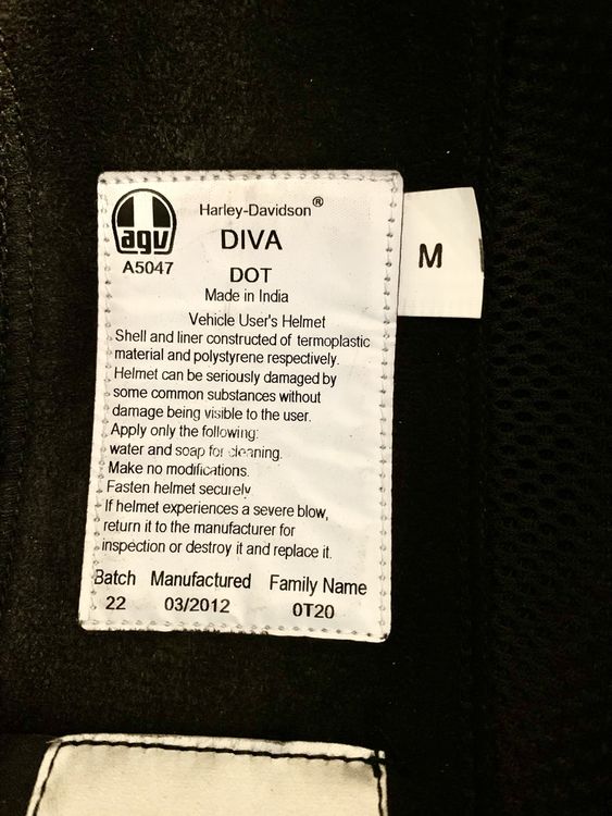 Harley-Davidson Diva Helm, Grösse M, Top Zustand! (Gebraucht) in ...