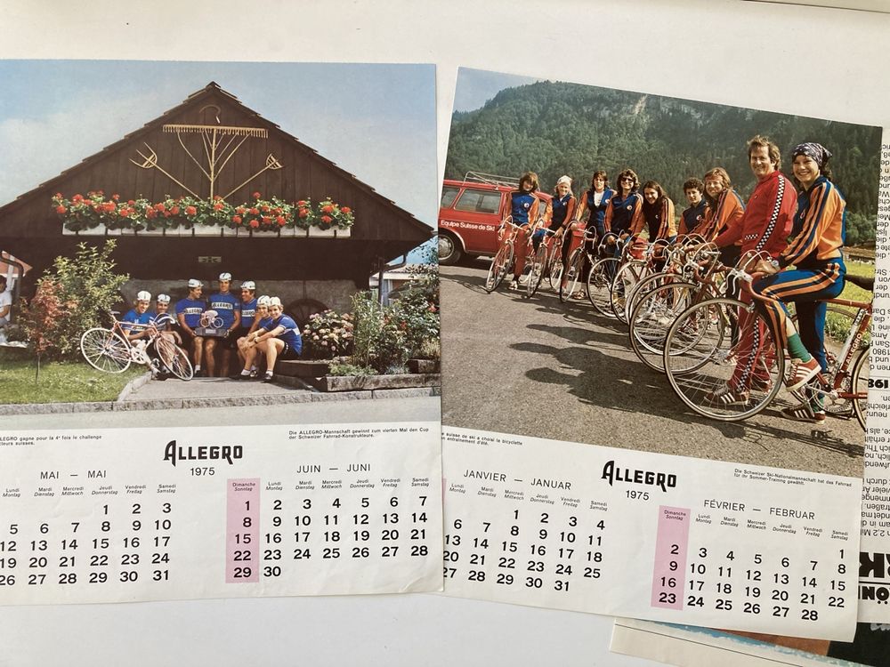 Radsport Poster und Kalender 70er Jahre (Gebraucht) in Winterthur für ...