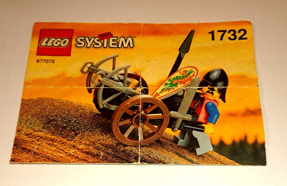 LEGO RITTER CASTLE 1732 DRAGON KNIGHTS CROSSBOW CART | Kaufen auf Ricardo