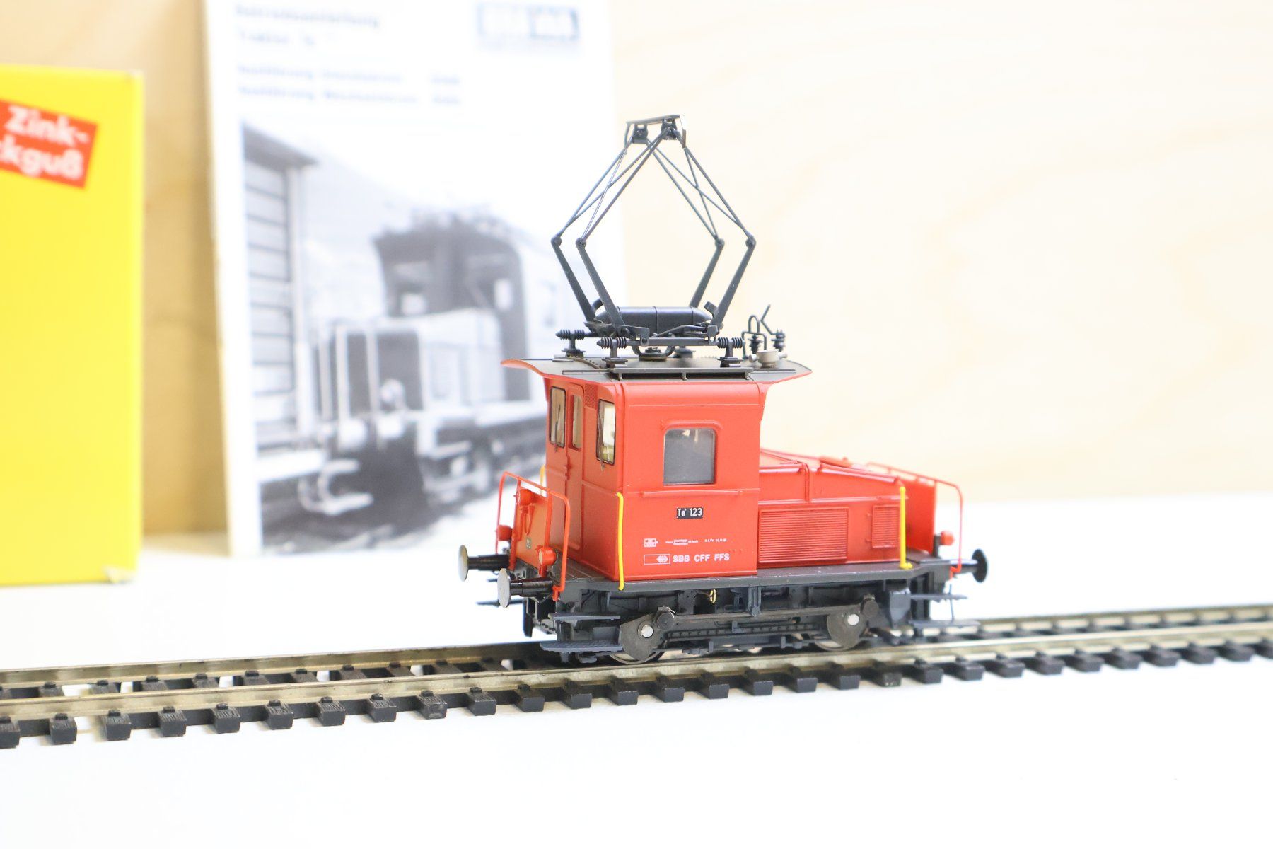 BRAWA SBB Te Schienentraktor - AC H0 Nr. 0566 - Selten (Gebraucht) in ...