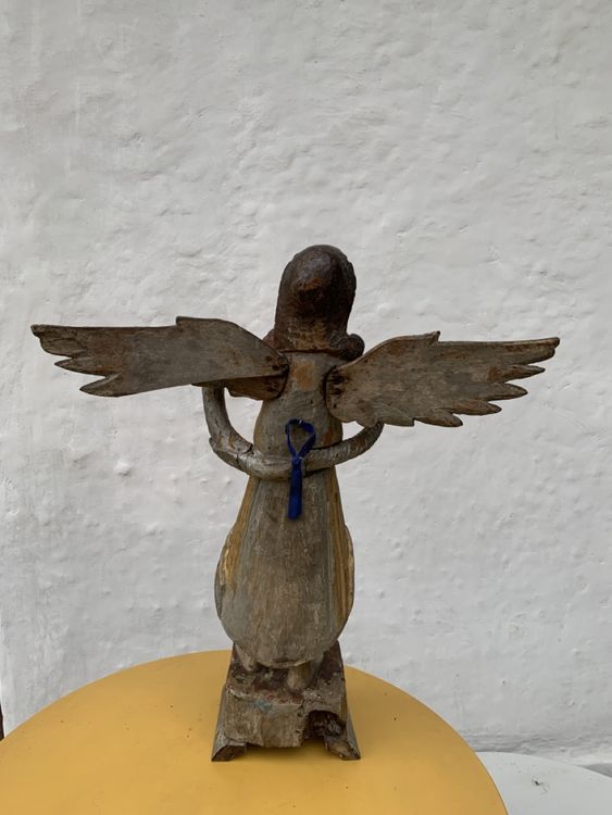 Ange ancien en bois | Kaufen auf Ricardo