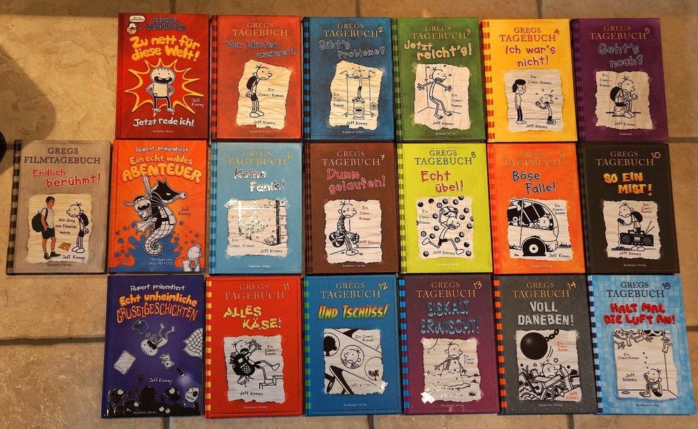 Gregs Tagebuch Nr.1-15 /Rupert 1 - 3 + 1 (Gebraucht) in Einsiedeln für ...