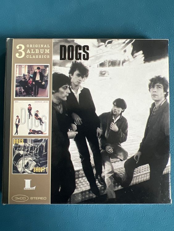 Dogs - 3 original albums classics box CD rares ! Rock (Neu (gemäss ...