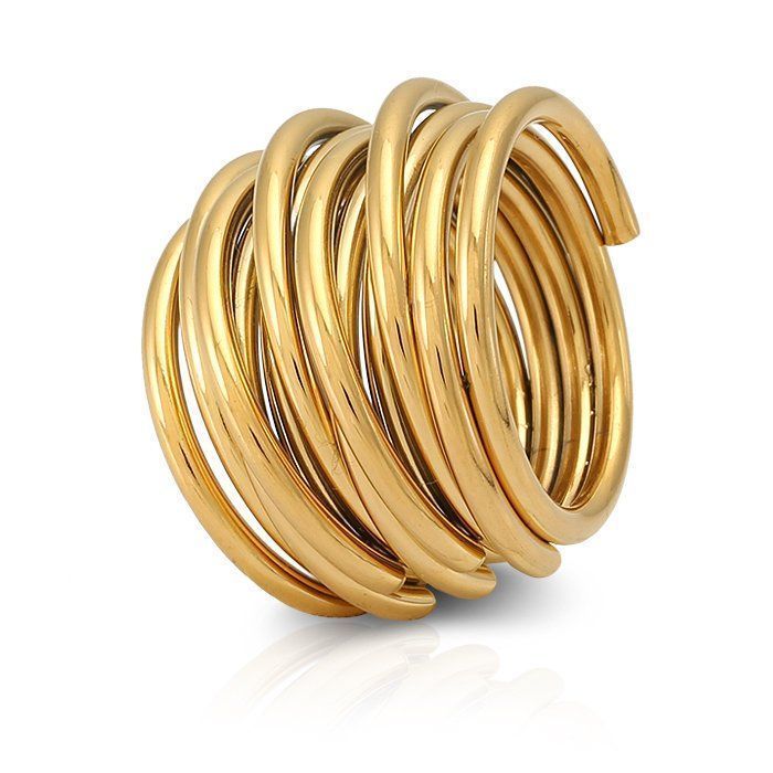 Wickel Edelstahl Ring Grösse 62 (Neu und originalverpackt) in für CHF 8 ...