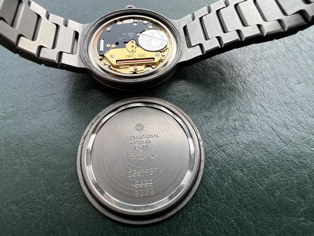IWC Porsche Design Titan Vintage 3336 | Kaufen auf Ricardo