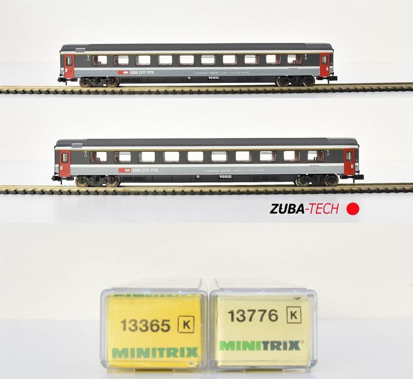 Minitrix 2x Personenwagen SBB Spur N GS (Gebraucht) in St. Gallen für CHF 28.5 – mit Lieferung ...