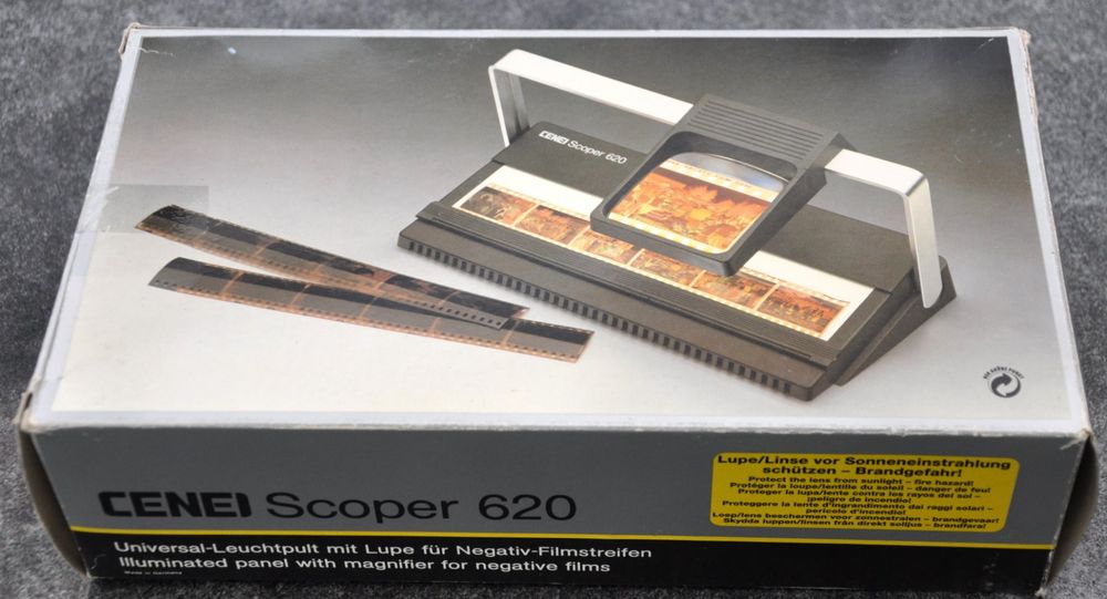 Leuchtpult CENEI Scoper 620 Universal mit Lupe top Zustand! (Neu ...