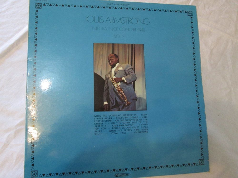 Vinyle 33t Louis Armstrong Concert Nice 1948 Vol.2 (D'occasion) à la Chaux-de-Fonds pour CHF 4 ...