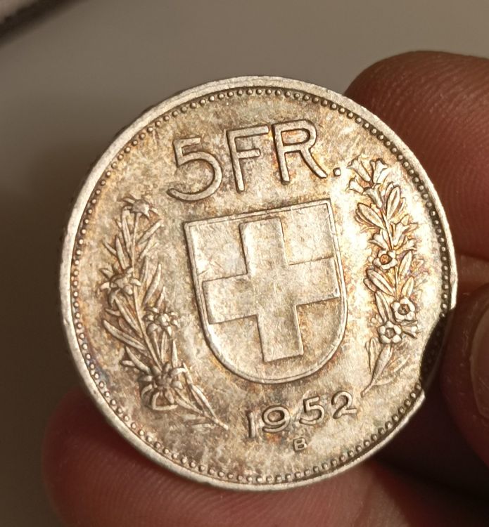 5 Franken 1952 Silber | Kaufen auf Ricardo