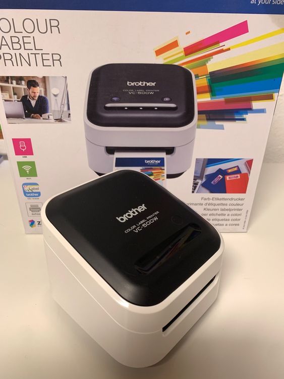 Brother VC-500W - Comprese diverse etichette (Usato) a Bruzella per CHF ...