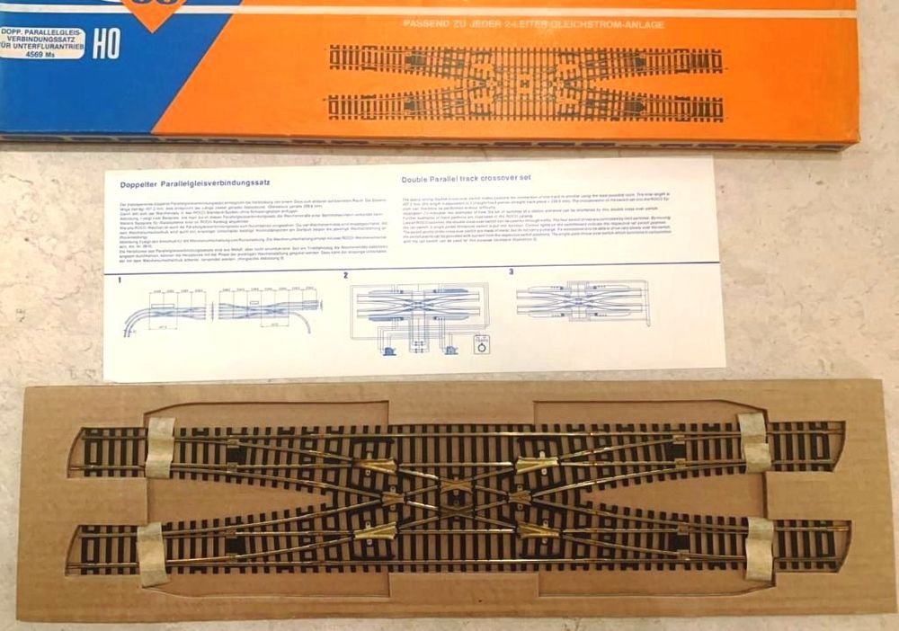 Roco H0 4569: Hosenträger, Messing, UF, Profil 2,5 mm (Neu und ...