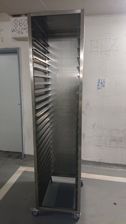 Backwagen aus Edelstahl auf Rollen | Kaufen auf Ricardo