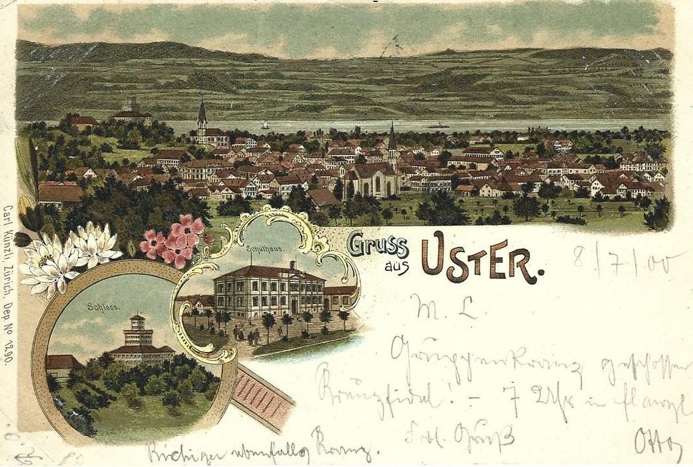 Gruss aus Uster Litho (Gebraucht) in Wetzikon ZH für CHF 10 – mit Lieferung auf Ricardo kaufen