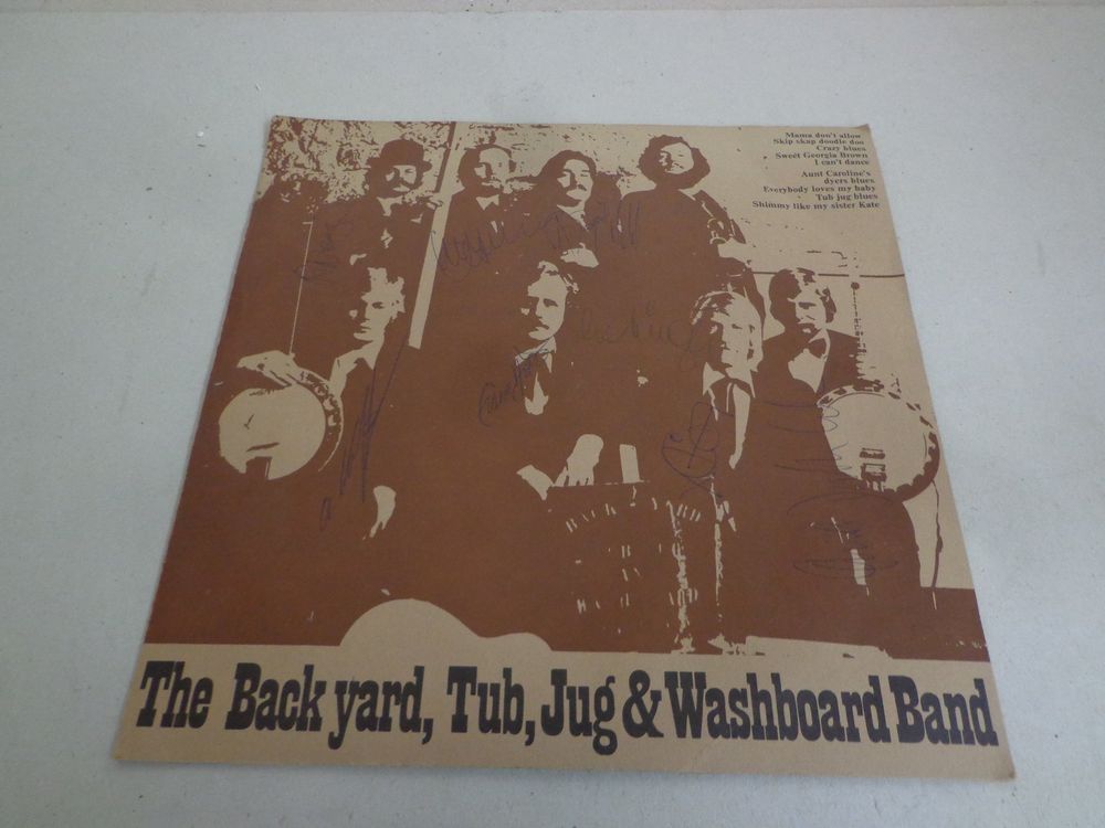 LP The Backyard, Tub, Jug & Washboard Band 1974 (Gebraucht) in Zofingen ...