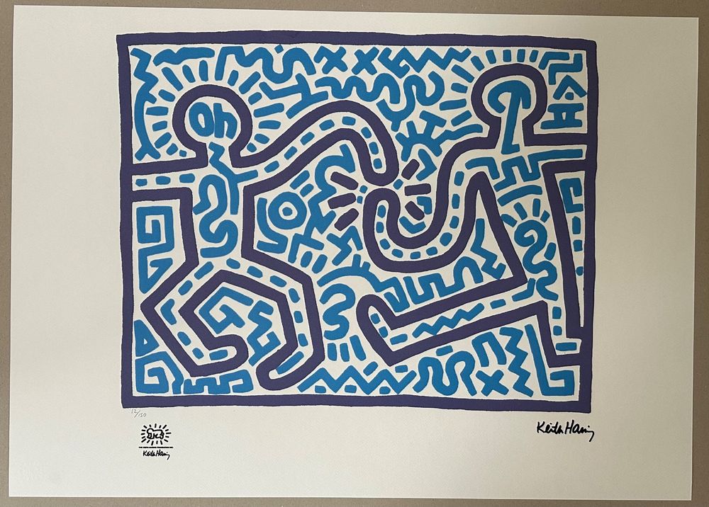 Keith Haring: Untitled, POP Art 12/150 (Neu (gemäss Beschreibung)) in Meilen für CHF 55 – mit ...