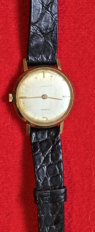 Vintage Uhr Consul 21 Rubis INGABLOC Swiss (Gebraucht) in Eschen für ...