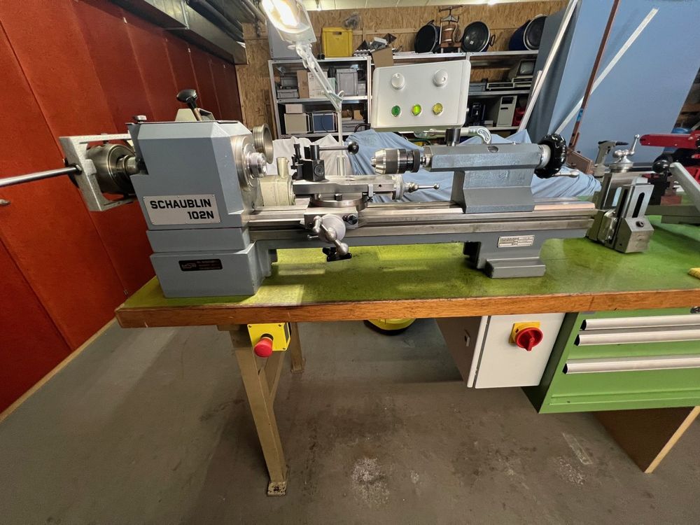 Drehbank Schaublin 102N, W20 (Gebraucht) in Hilterfingen für CHF 8200 – nur Abholung auf Ricardo ...