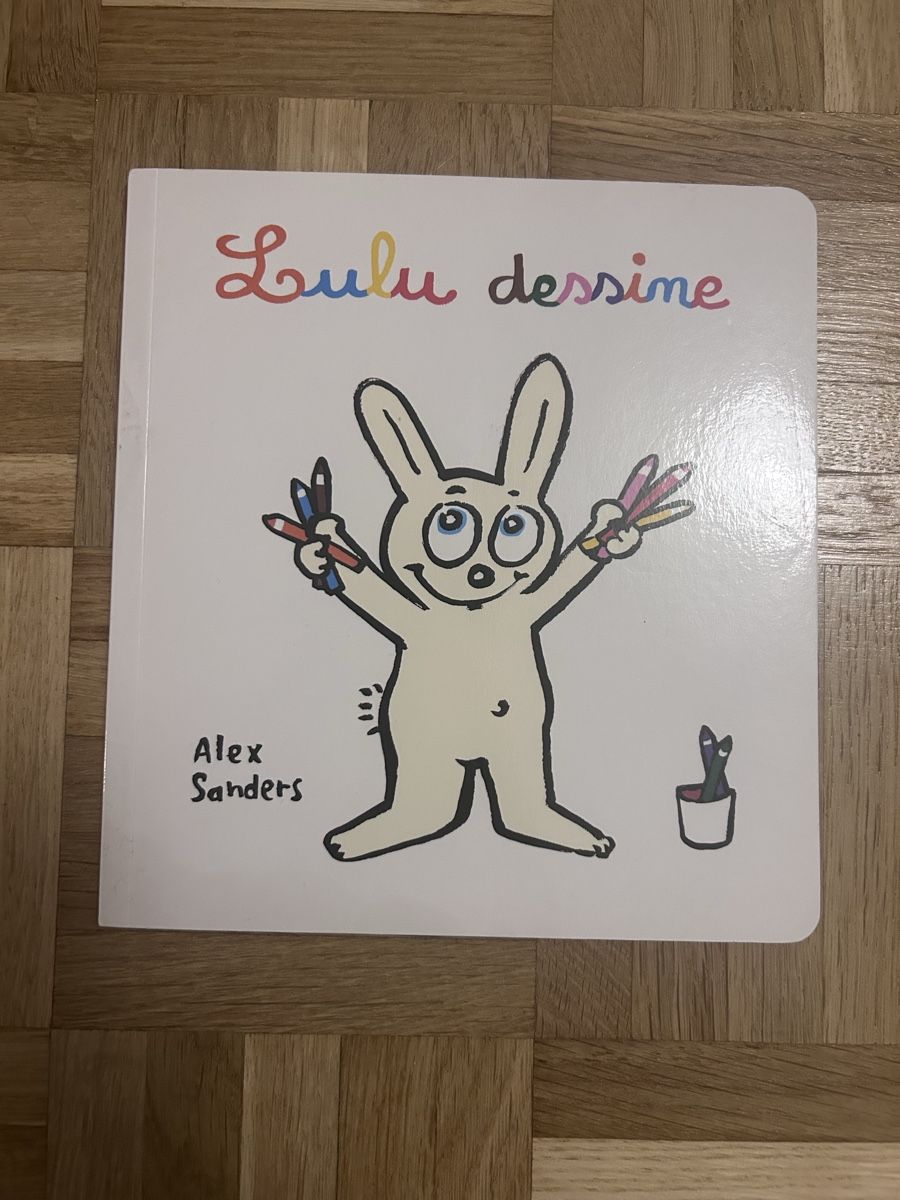 Livre pour enfants Lulu dessine, Alex Sanders, état neuf! (Neuf (Voir ...