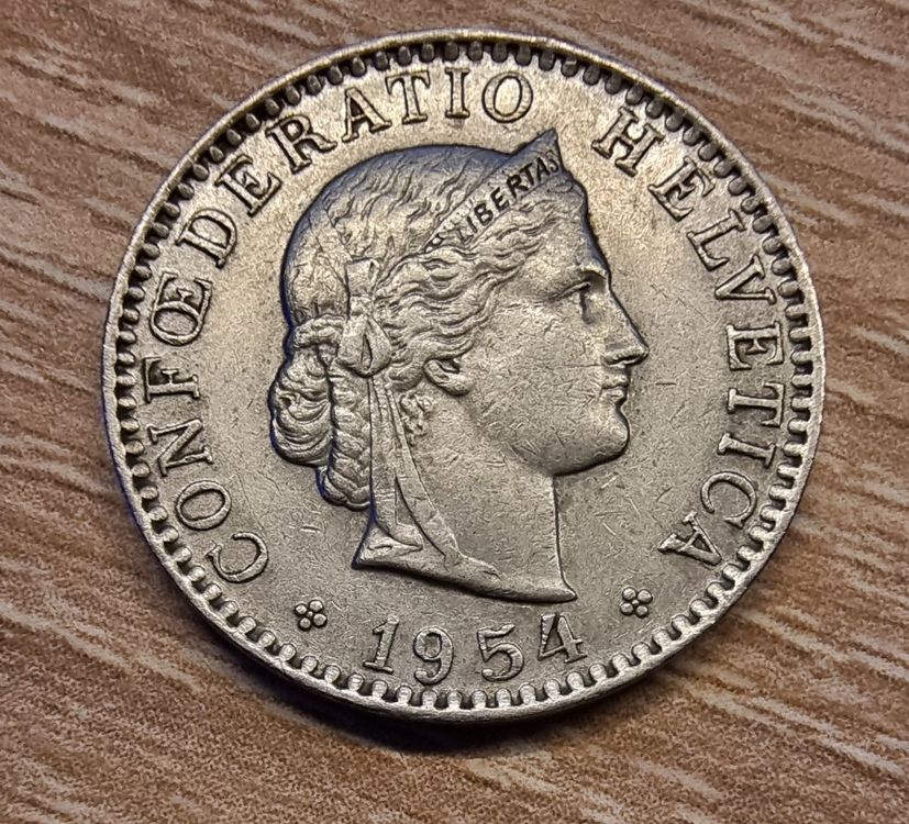 20 Rappen 1954 | Kaufen auf Ricardo