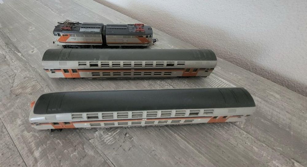 LIMA FS Set 149804 Lok und 2 Doppelstock Wagen Golden Series | Kaufen ...