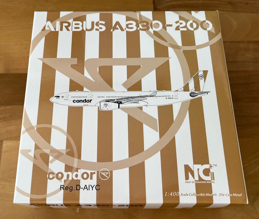 Airbus A330-200 Condor 1/400 Metallmodell NG (Neu (gemäss Beschreibung ...