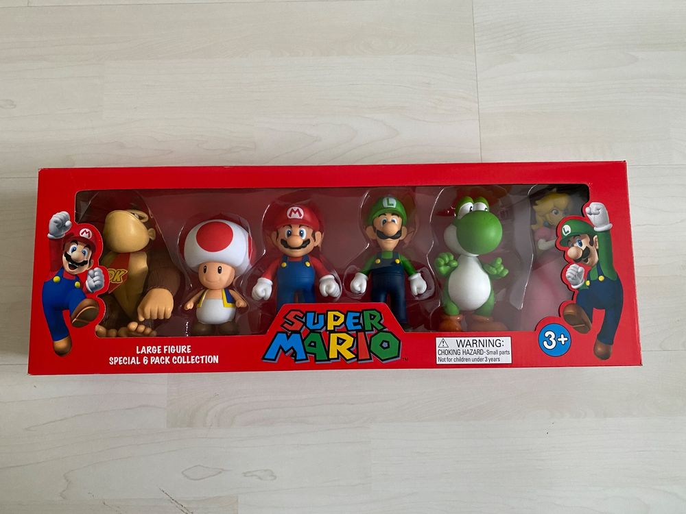 Super Mario Figuren Set (Neu und originalverpackt) in für CHF 59 – mit ...