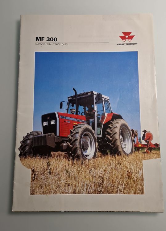 Massey Ferguson MF 300 Prospekt, Traktor, SCHLEPPER | Kaufen auf Ricardo