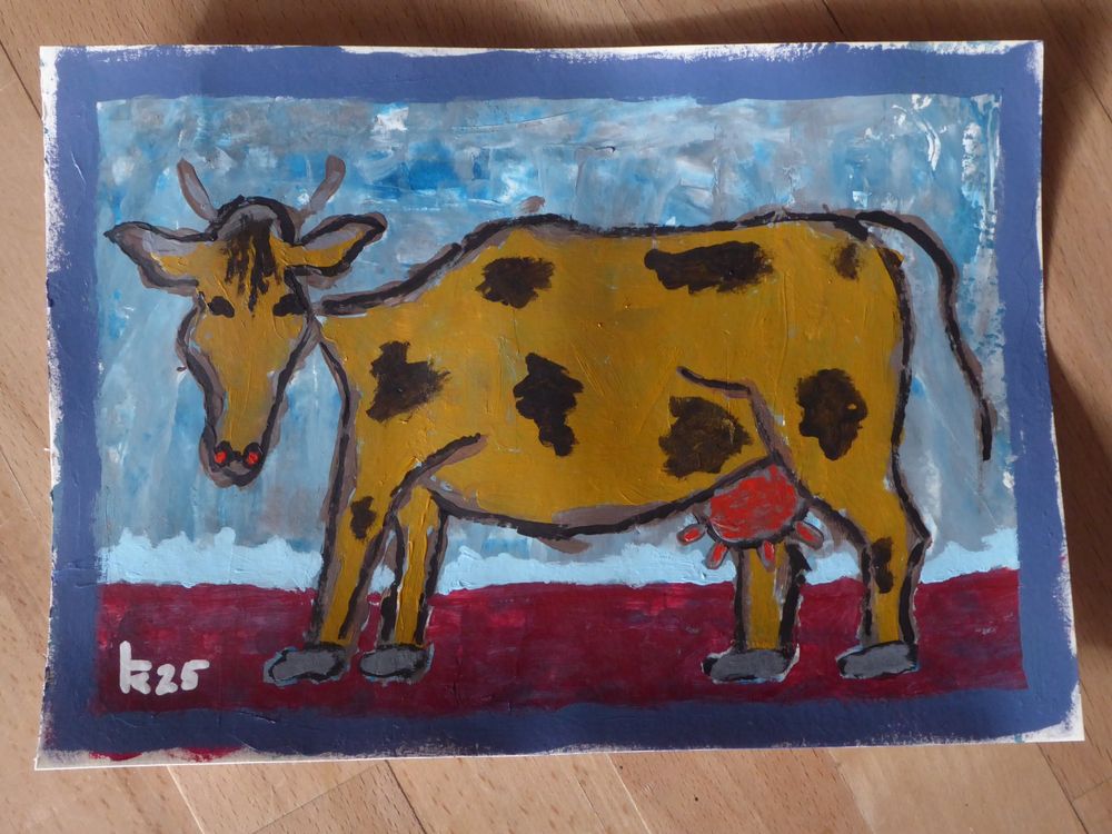 Kurt Lustenberger Swiss Outsider Art Signiert (Neu (gemäss Beschreibung ...