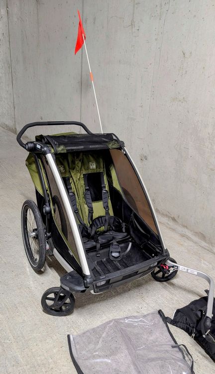 Thule Chariot Cab 2 Veloanhänger wie Neue (Gebraucht) in Elsau für CHF ...