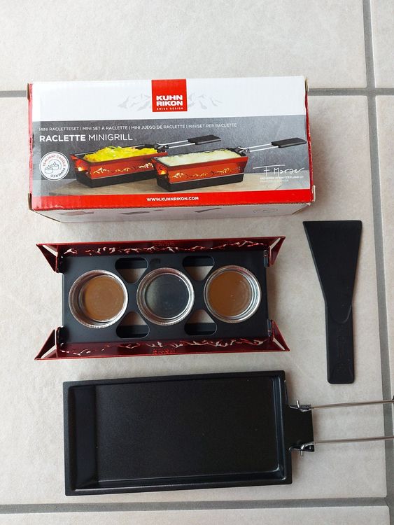 Racelette Mini Grill Kuhn Rikon betrieben mit Rechaut Kerzen | Kaufen auf Ricardo