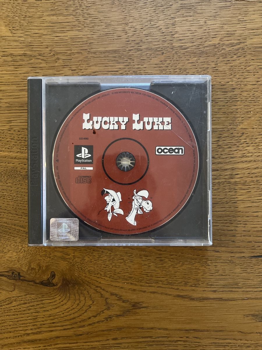 Lucky Luke sur PS1 - Jeu vidéo rétro pour collectionneur (D'occasion) à ...