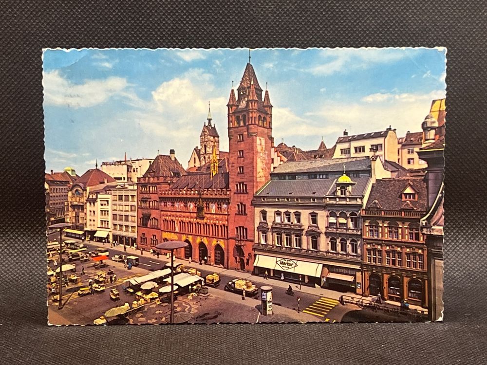 Basel Rathaus und Marktplatz (Gebraucht) in Widnau für CHF 1 – mit Lieferung auf Ricardo kaufen
