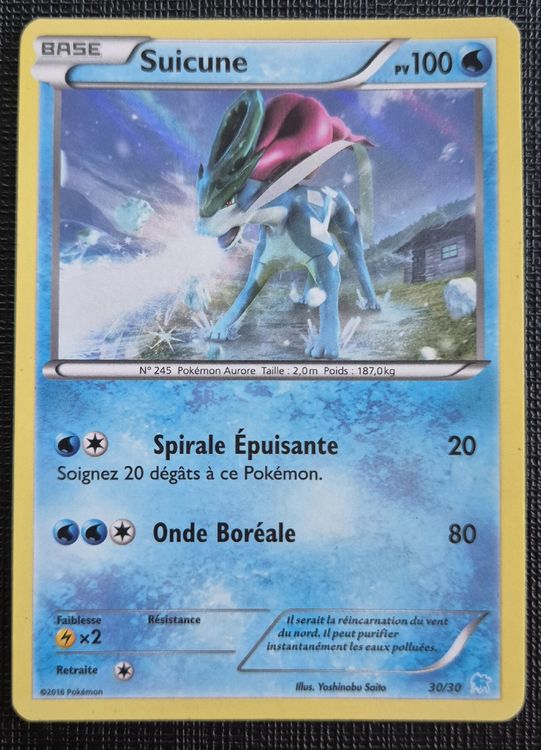 Pokémon Suicune holo 2016 (Gebraucht) in Oron-la-Ville für CHF 1 – mit ...
