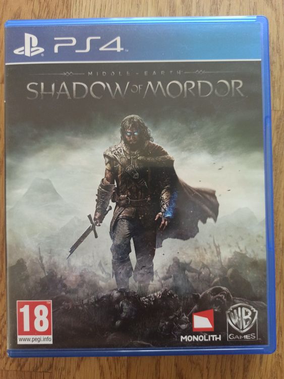 💿🎮📀Middle Earth Shadow of Mordor PS4 / PS5 💿🎮📀 (Gebraucht) in ...