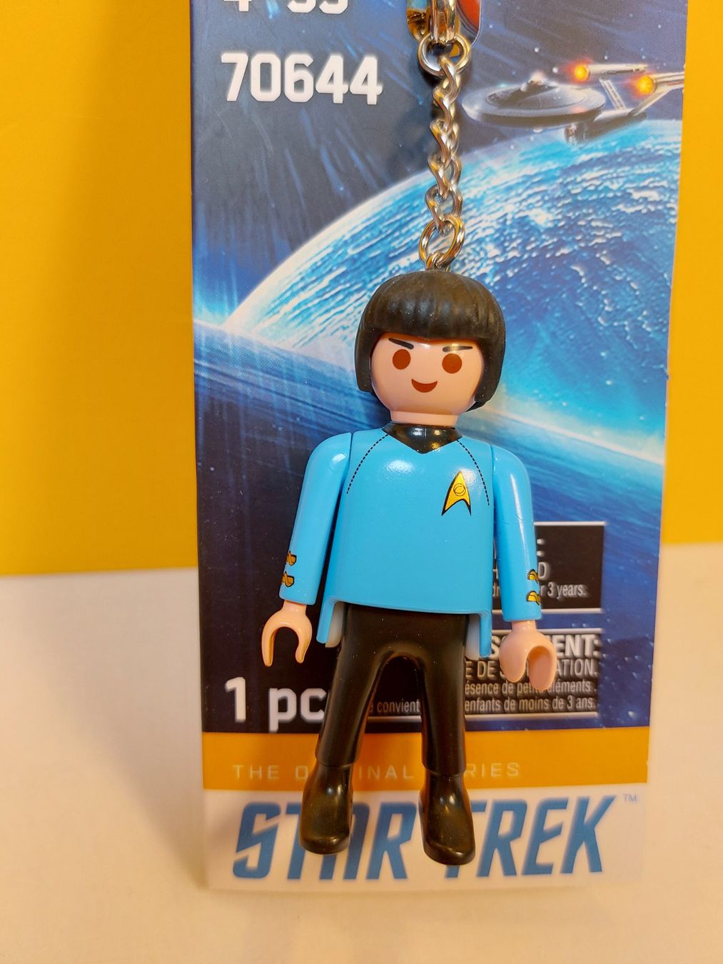 PPLAYMOBIL 70644 Schlüsselanhänger Mr. Spock STAR TREK NEU (Neu und ...