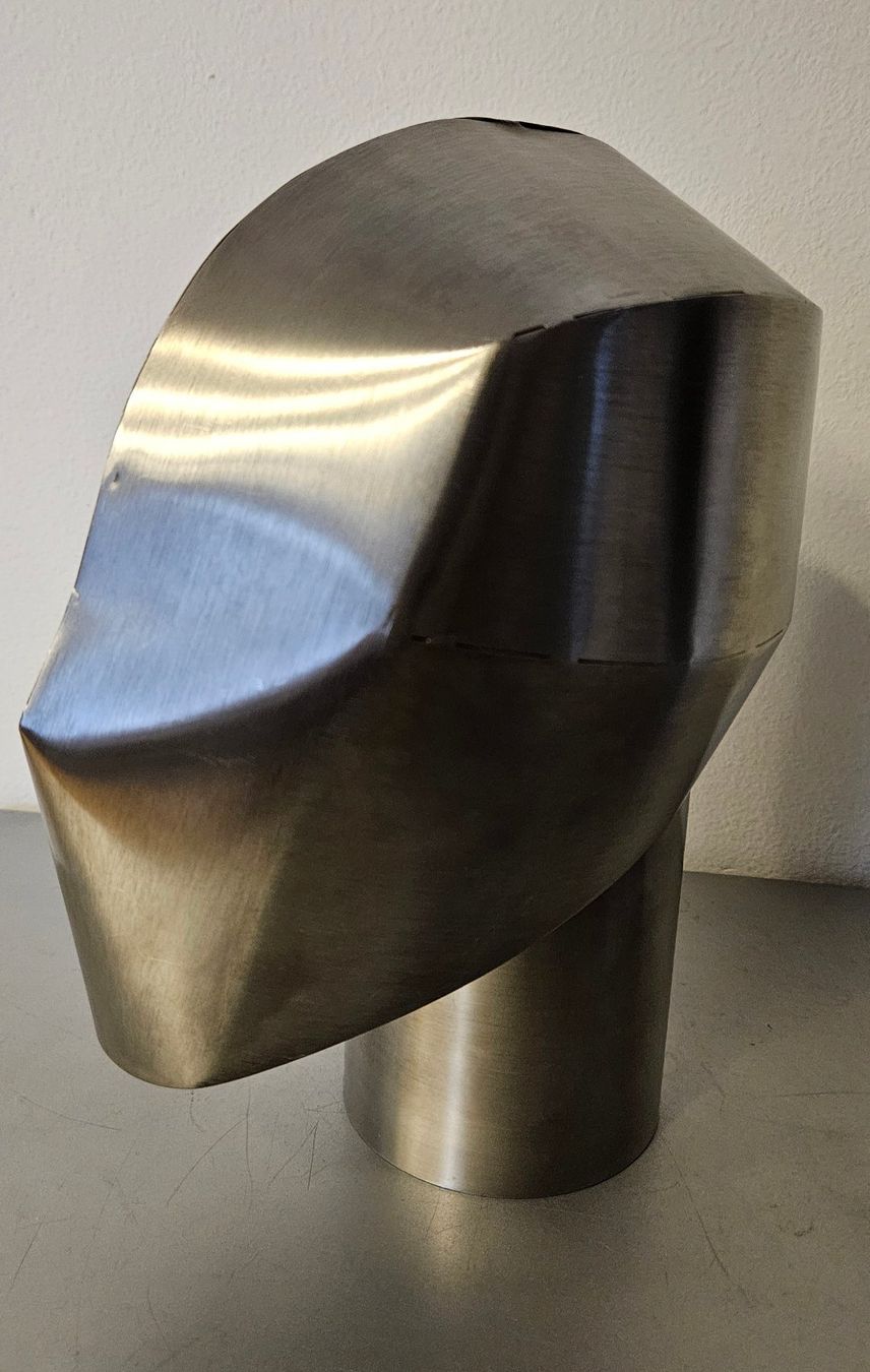 INOX Kopf von Reinhard Stubenrauch Berlin um 1990 DESIGN (Gebraucht) in ...