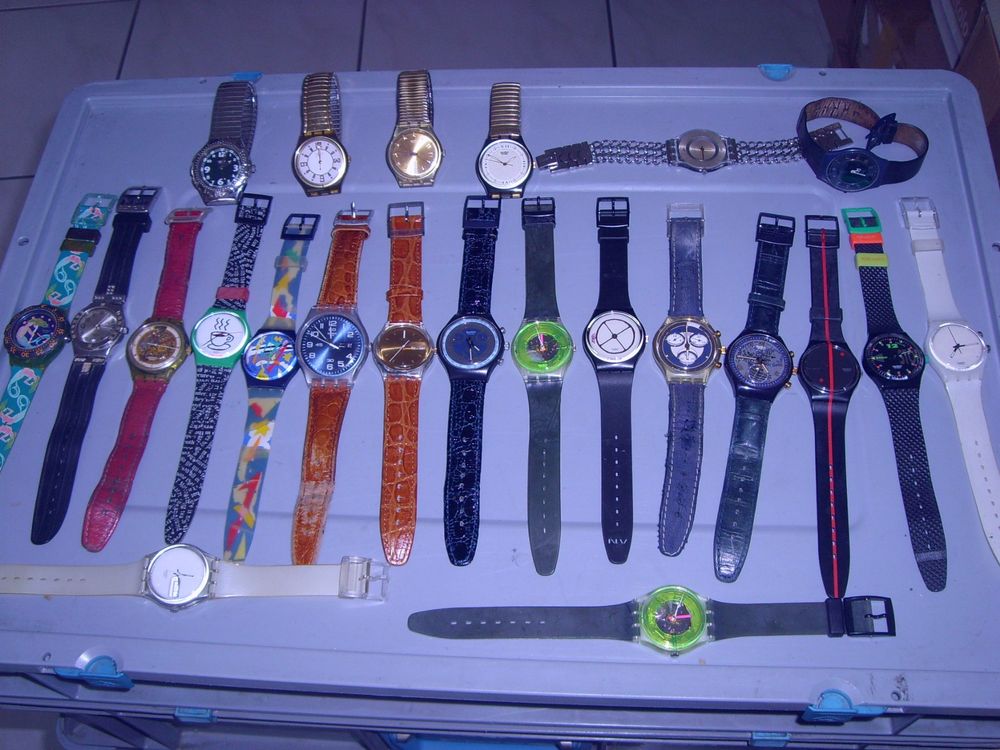 SWATCH LOT 23 STK. (Gebraucht) in Hombrechtikon für CHF 152 – mit ...